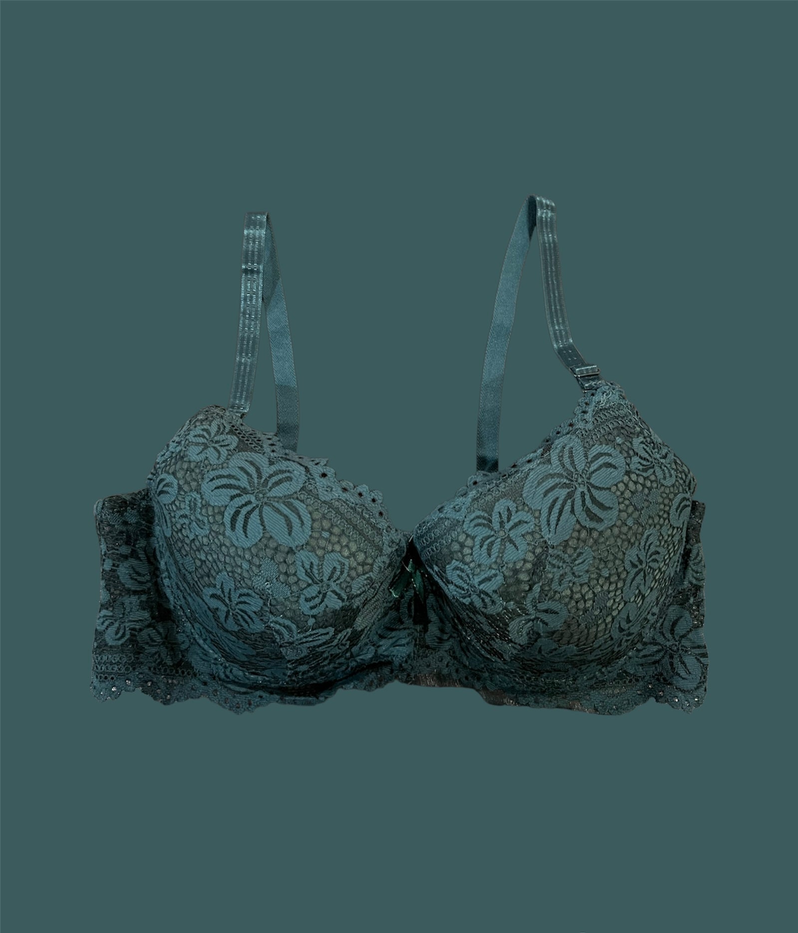 Tea Pink Floral Lacy Padded Bra – Espicopink